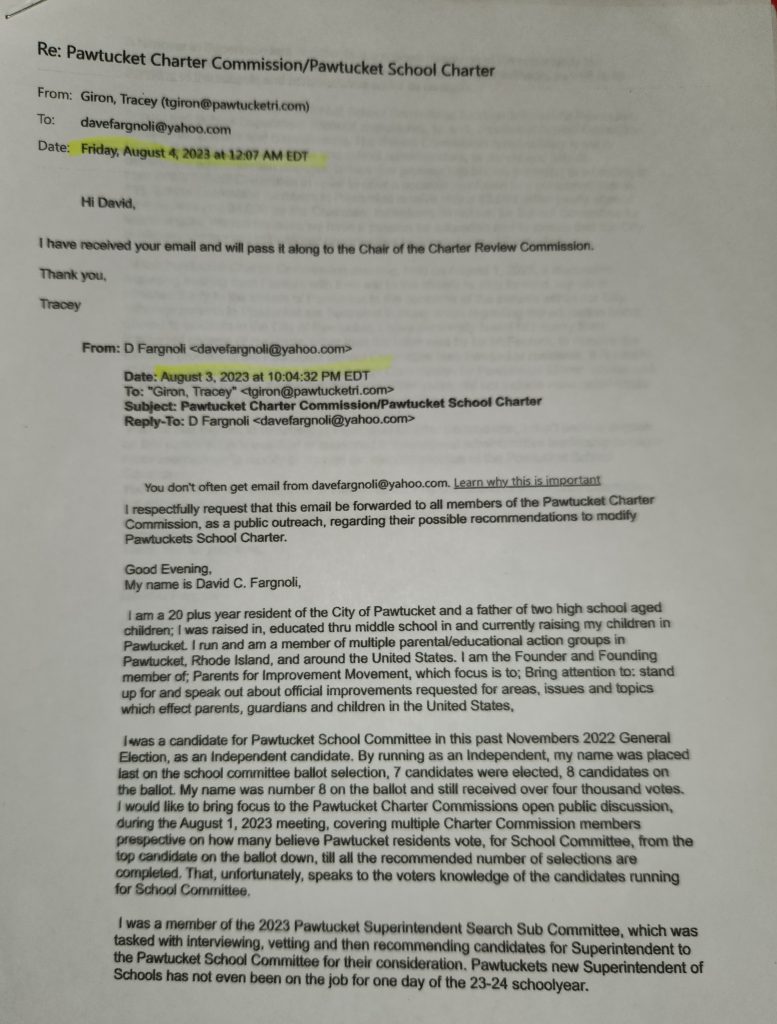 Pawtucket Activist Fargnoli Files Open Meetings Act Violation Citing ...