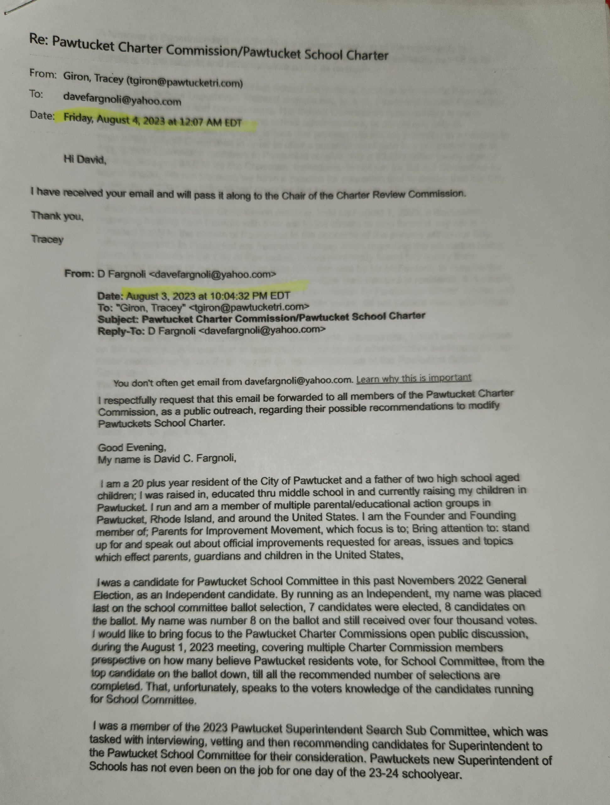 Pawtucket Activist Fargnoli Files Open Meetings Act Violation Citing ...