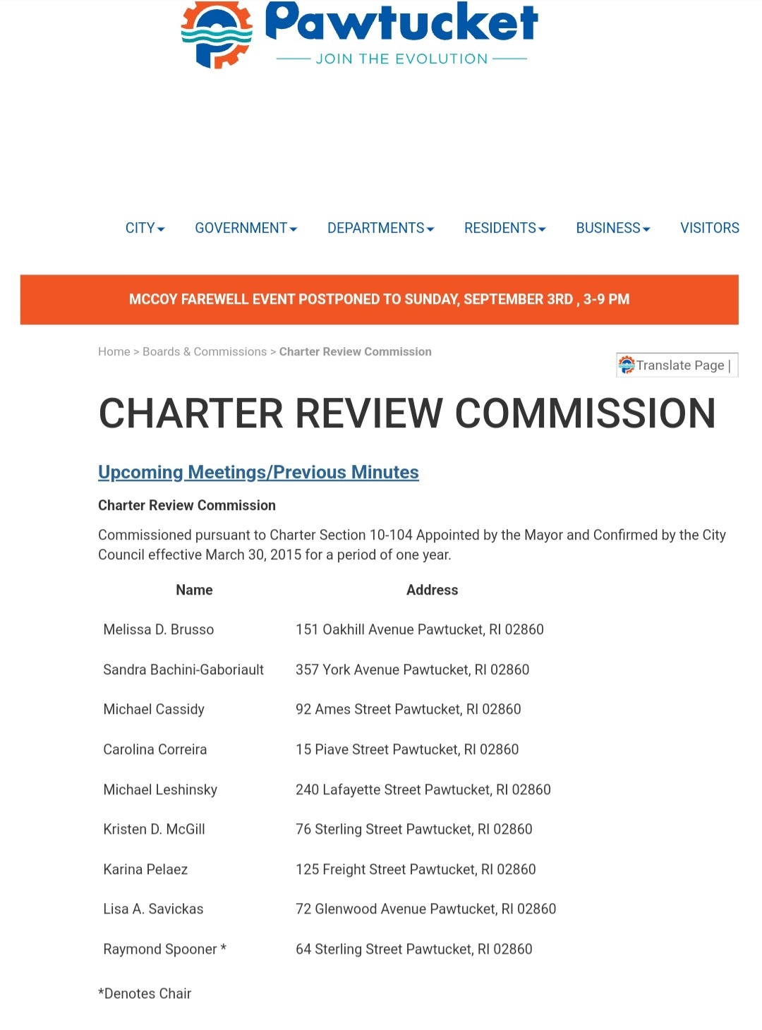 Pawtucket Activist Fargnoli Files Open Meetings Act Violation Citing ...